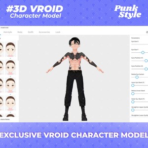 3D Vroid Character, Virtual Sorcerer, Twitch Fantasy - Fantasy Realm ...
