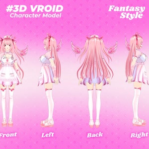 3D Vroid Character, Avatar Creation, Twitch Newcomer - Virtual ...