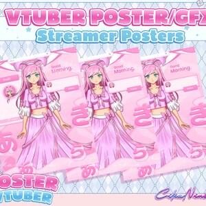 Vtuber Poster, Anime Poster, Poster Frames, Poster Modern, Anime Poster ...