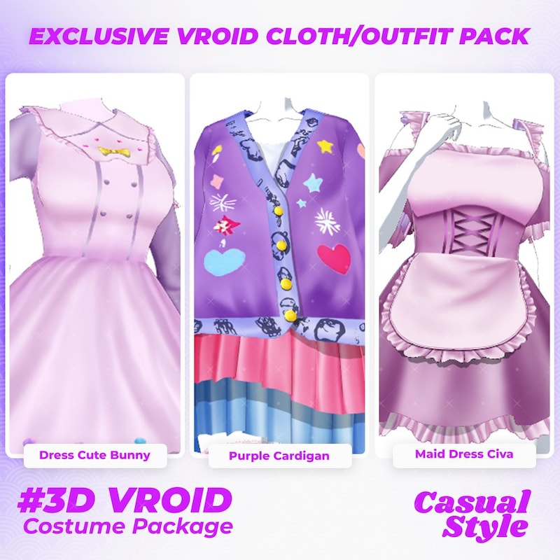 Vroid Base Models - Etsy