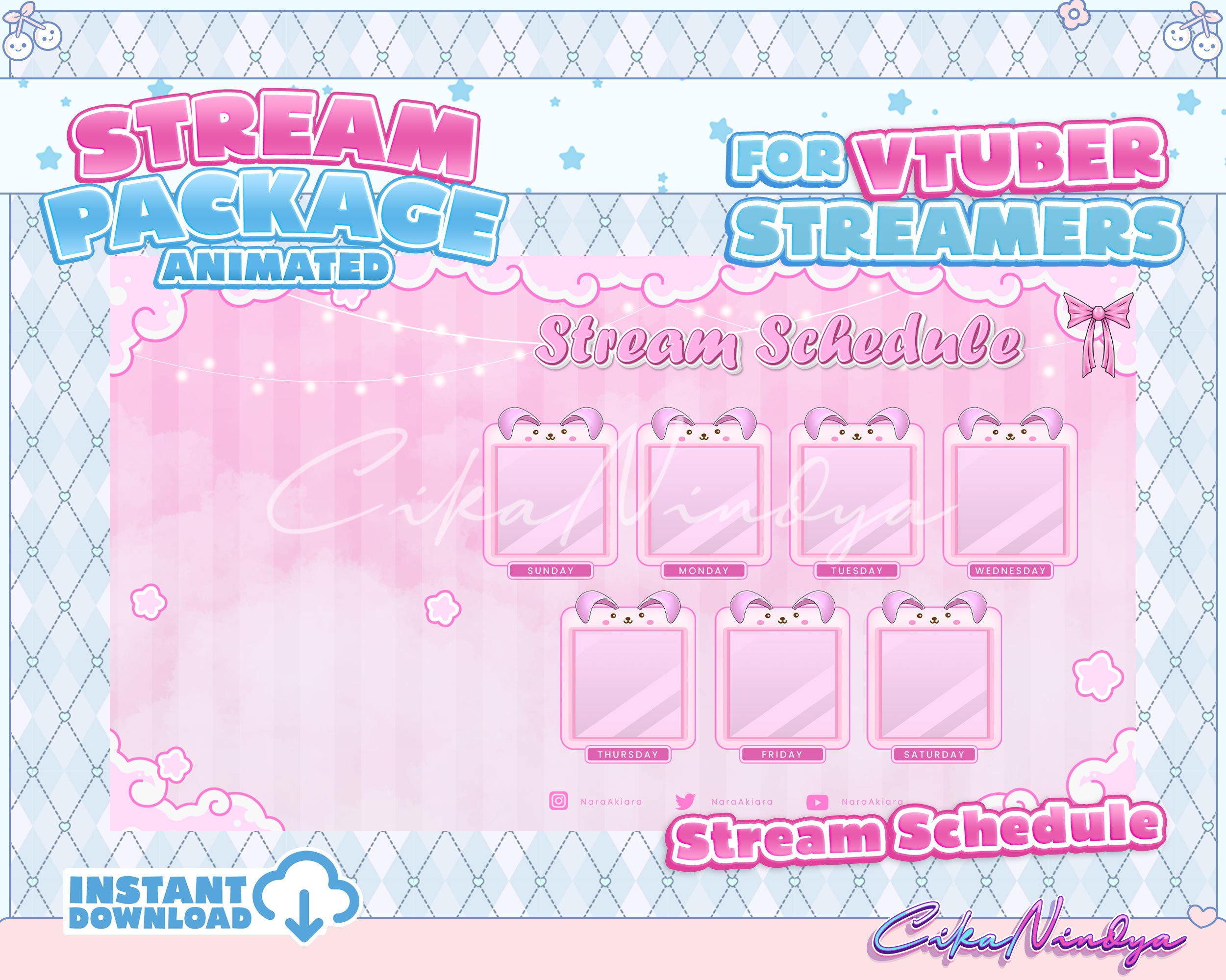 Vtuber Overlay Overlay Twitch Vtuber Webcam Overlay Twitch - Etsy UK