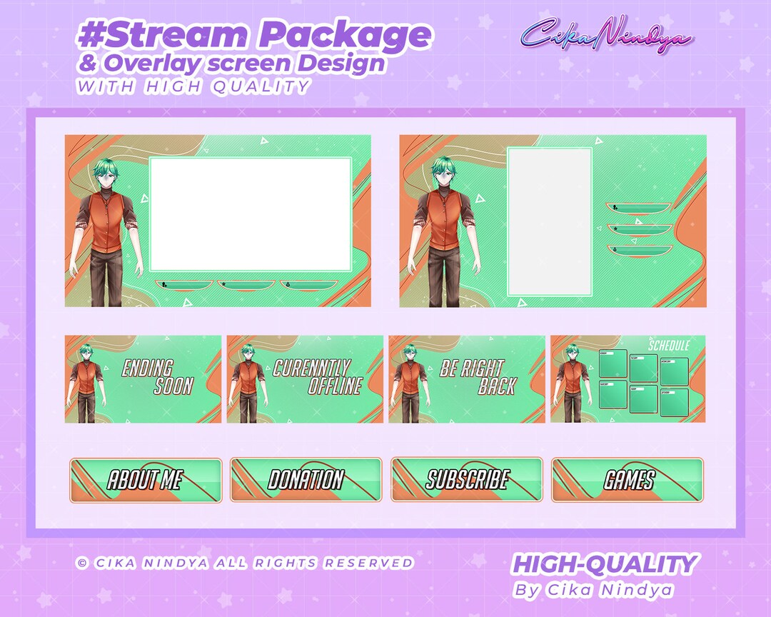 Epic Broadcast Toolkit Overlay Package for Professional Streams ...