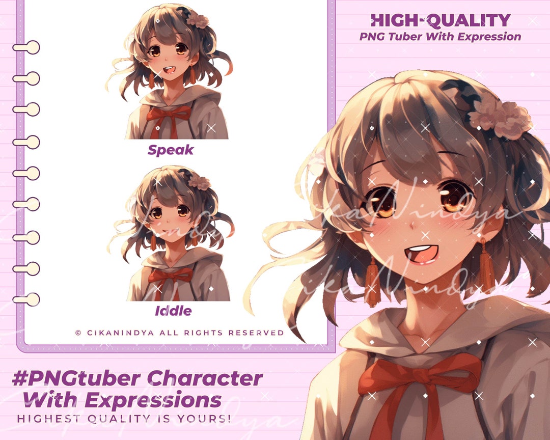 PNG Tuber, Png Tuber Twitch, Gif Pngtuber, Pngtuber Model, Pngtuber ...