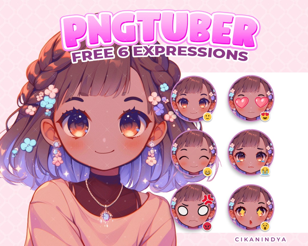 PNG Tuber | Bring Fun to Your Streams With PNG Tuber Girl Characters ...