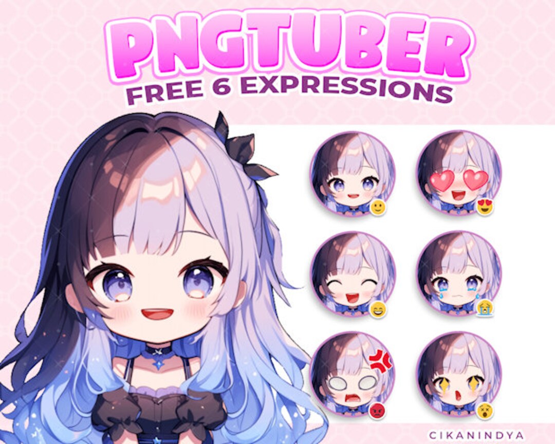 PNG Tuber | Make Your Streams Stand Out With Girl Characters for Guide ...