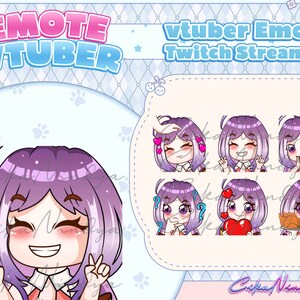 Vtuber Emote, Emote Commission, Animated Emote, Emote, Twitch Emote ...