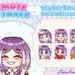Vtuber Emote Emote Commission Animated Emote Emote Twitch - Etsy