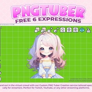 PNG Tuber | More Engaging Stream With Cute PNG Tuber Character | Get 6 ...