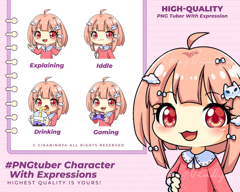 Personalize Your Streams With Versatile PNG Tuber Designs Png Tuber ...