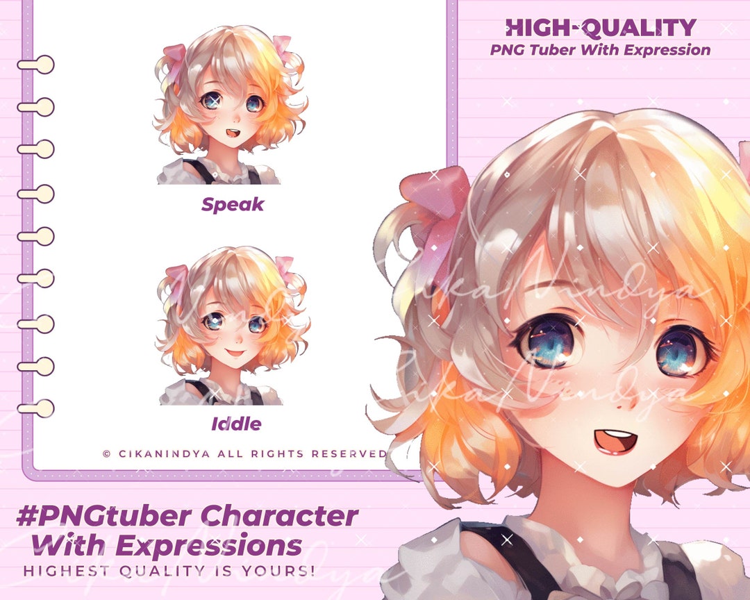 PNG Tuber, Gif Pngtuber, Pngtuber Girl, Pngtuber Twitch - Stream in ...