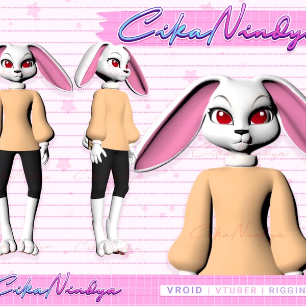 Vtuber Model 3d Vroid - Etsy