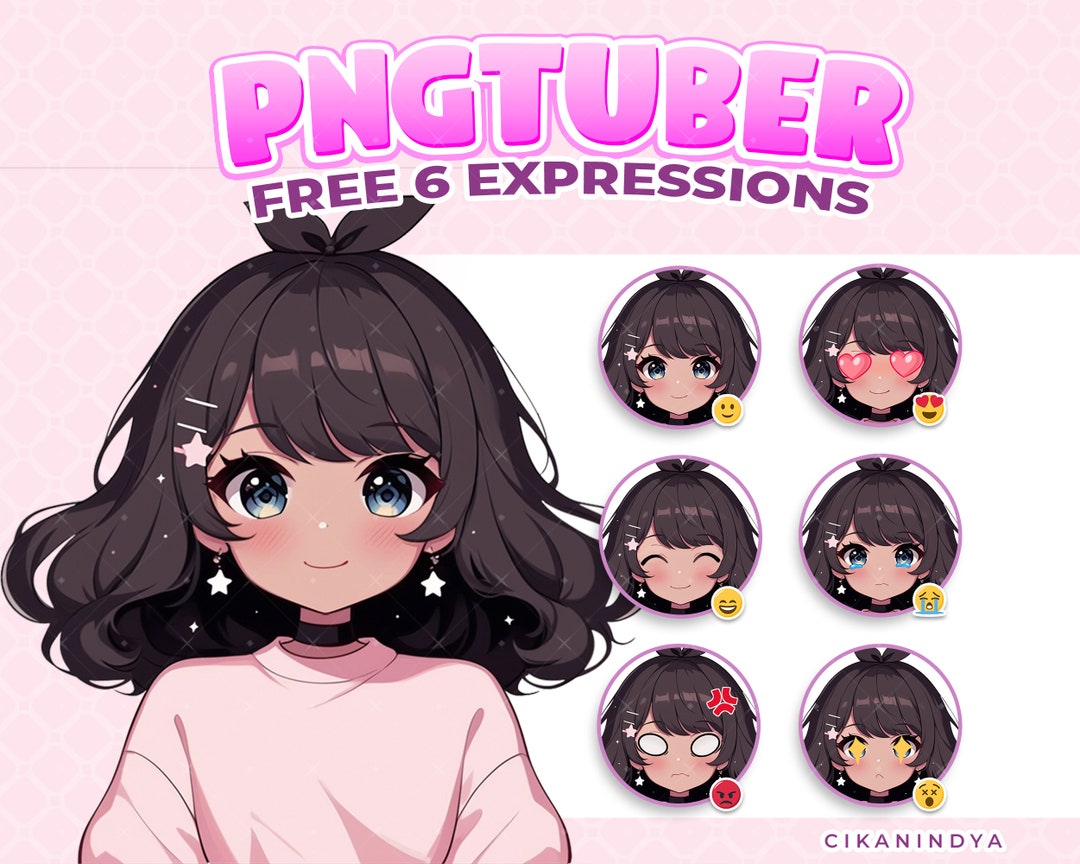 PNG Tuber | Bring Fun to Your Streams With a Sweet PNG Tuber | Get 6 ...