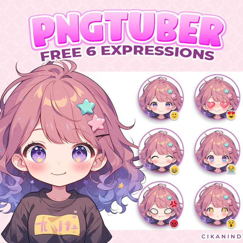 Vtuber Hair - Etsy