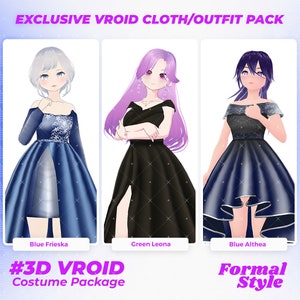 Vroid Clothing Pack, Costume, Vroid, Clothes, Kawaii Clothes ...