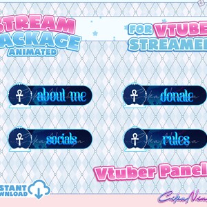 Vtuber Overlay, Twitch Overlays, Overlay, Overlay Twitch, Stream ...
