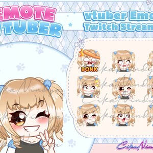 Vtuber Emote, Anime Emote, Twitch Emote, Game Emote, Emote - Bring Your ...