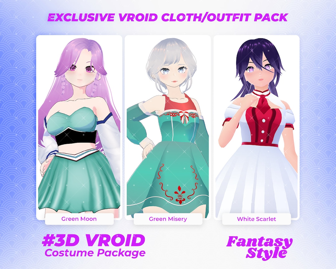 Elf Disguise Outfit in Streaming Adventure - Vroid Clothing Pack ...