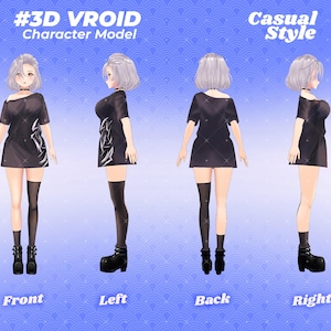 Fantasy Realm Avatar 3D Vroid Girl Gracyla for Fantasy Streamers - 3D ...