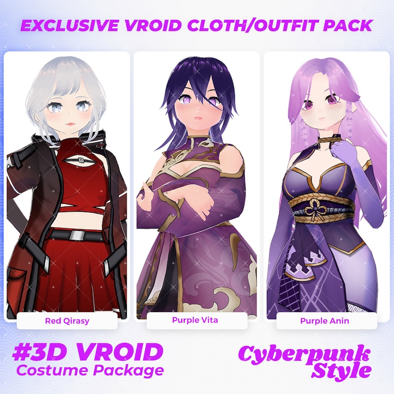 Vroid Avatar Clothes - Etsy