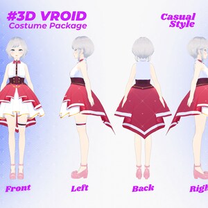 Vroid Clothing Pack, Vroid Clothes, Costume, Vroid, Clothes - Versatile ...
