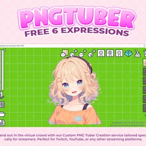 PNG Tuber | Boost Viewer Engagement With Our Brown Headband Girl PNG ...