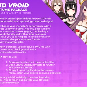 Spellbinding Vroid Outfits for Sorceress Streamers - Vroid Clothing Pack, Vroid Clothes, 3D ...