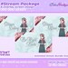 Retro Gaming Overlay Collection for Vintage Game Streams Overlay Stream ...