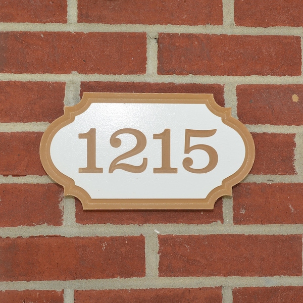Carved House Numbers - Etsy