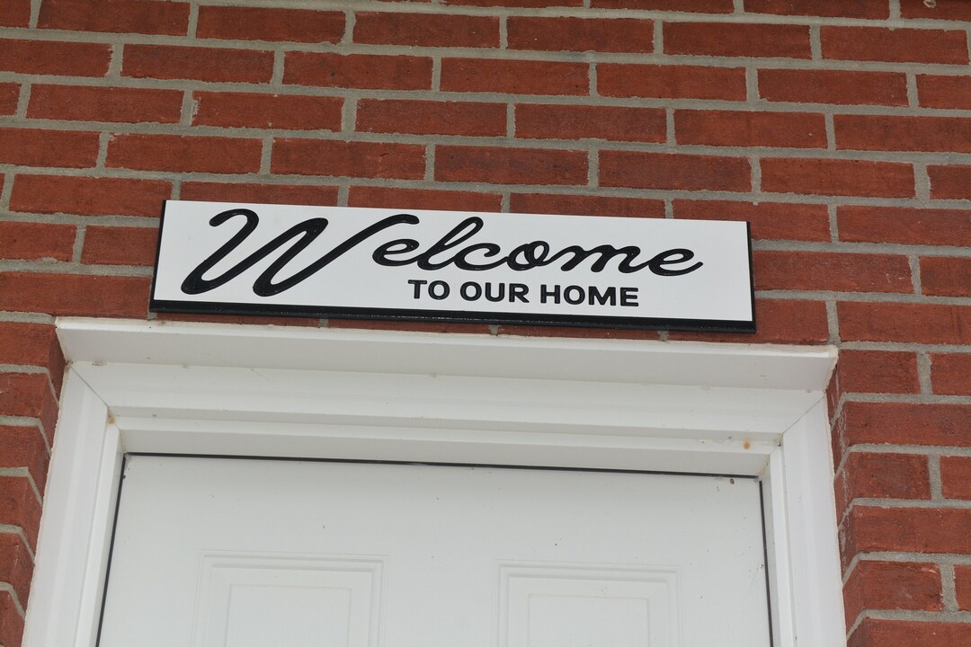 Engraved Custom Welcome Sign 28 X 6 Perfect for Door Header Large Size ...
