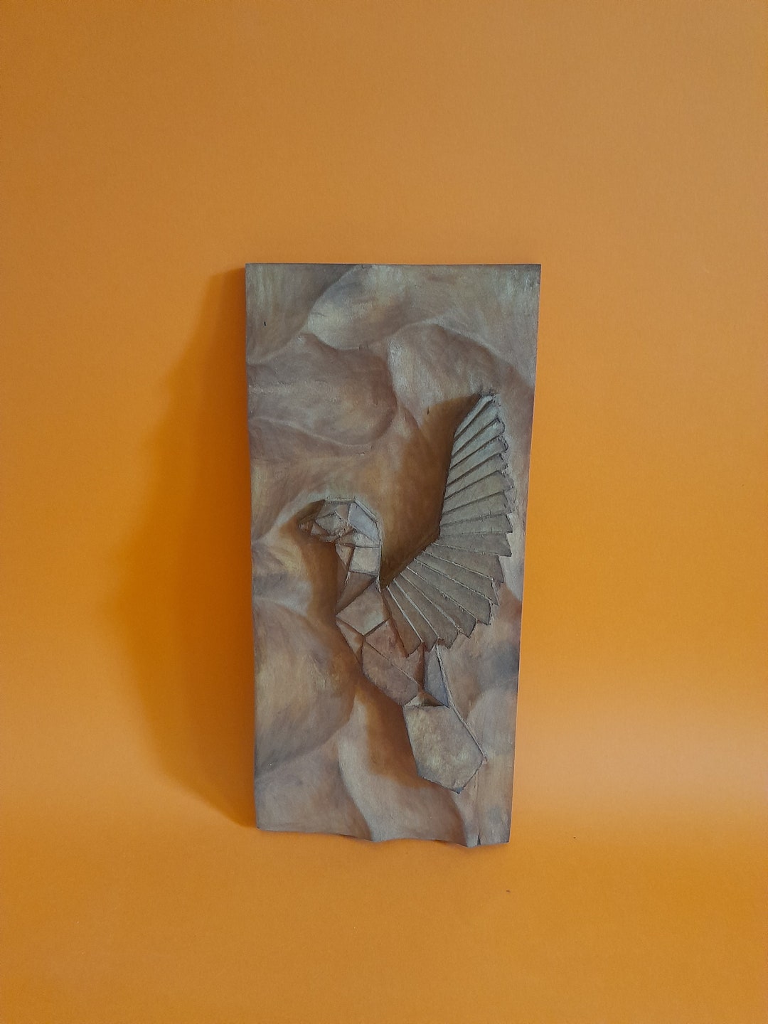 Handmade Wood Carving of a Dove by Luka's Carvings, Wall Decoration - Etsy