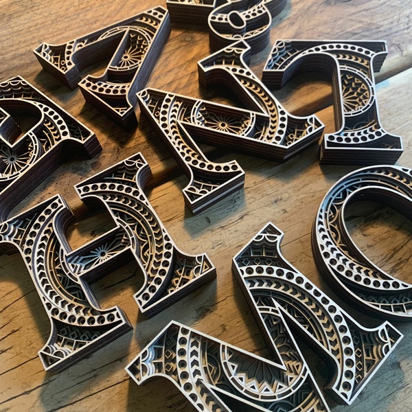 Ornate Letters - Etsy