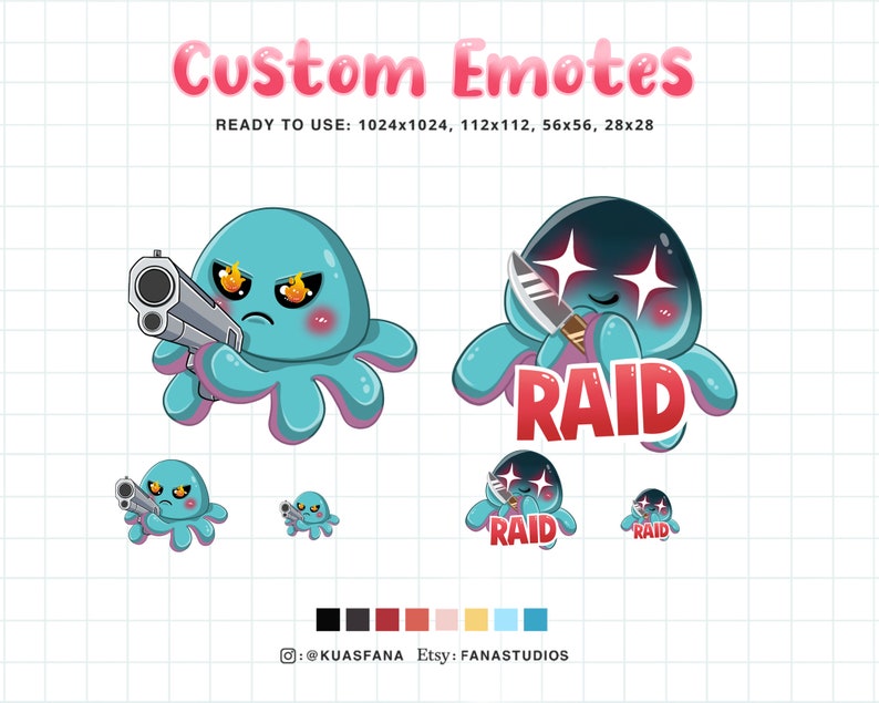 Custom Twitch Emotes Personalized Emotes Gaming Emotes | Etsy Custom Twitch Emotes Personalized Emotes Gaming Emotes | Etsy