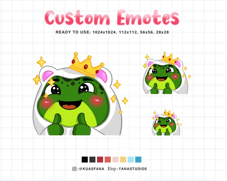 Custom Twitch Emotes Personalized Emotes Gaming Emotes | Etsy