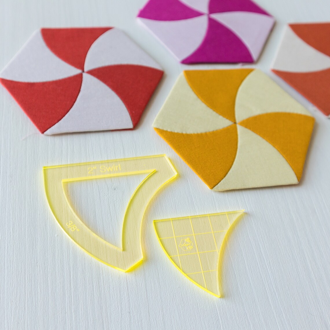 Tumbling Swirl EPP english Paper Piecing / Lieseln | Etsy