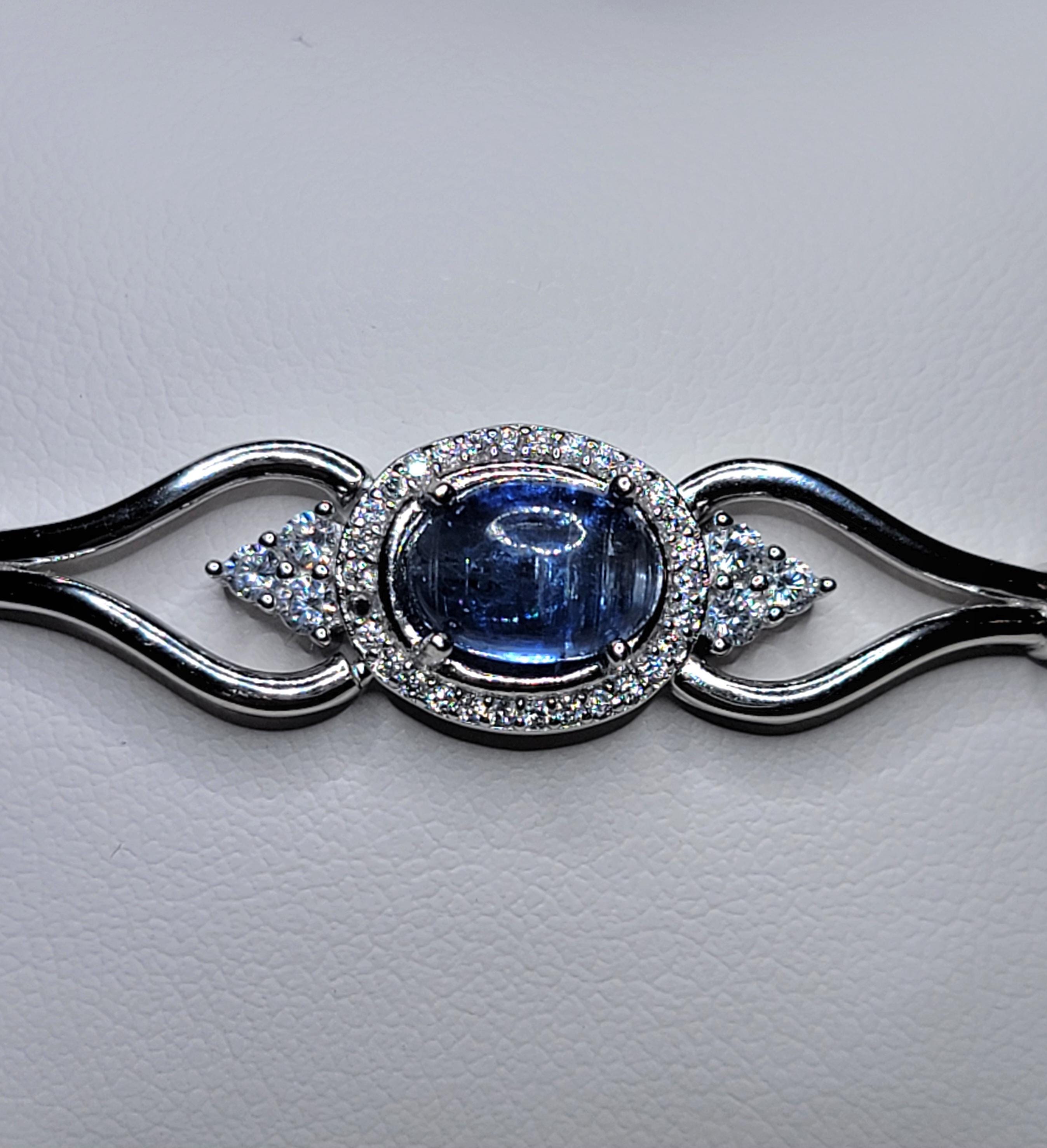 Beautiful Bolo Style Bracelet Kingman Turquoise or Blue Kyanite - Etsy