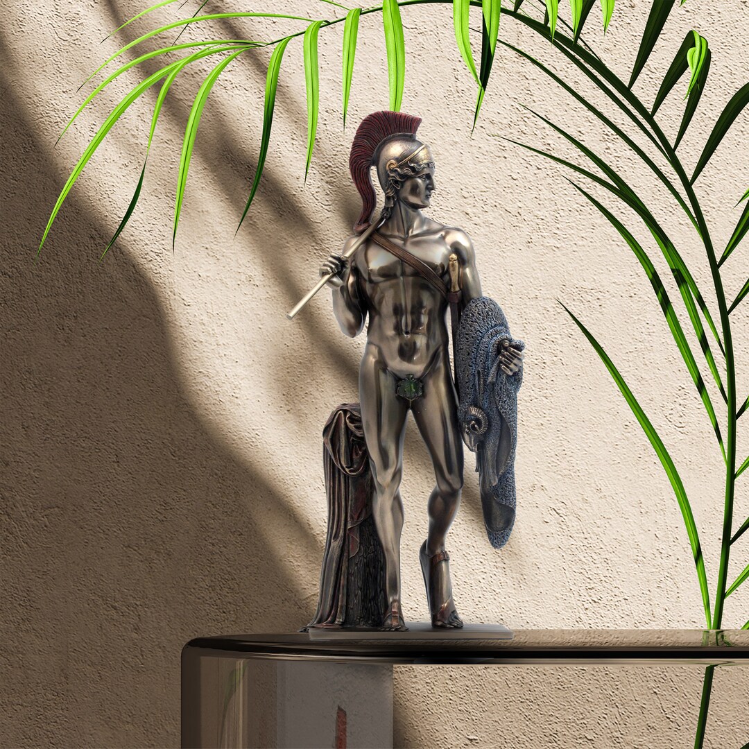 Spartan Statue: A Tribute to the Valor and Discipline of - Etsy