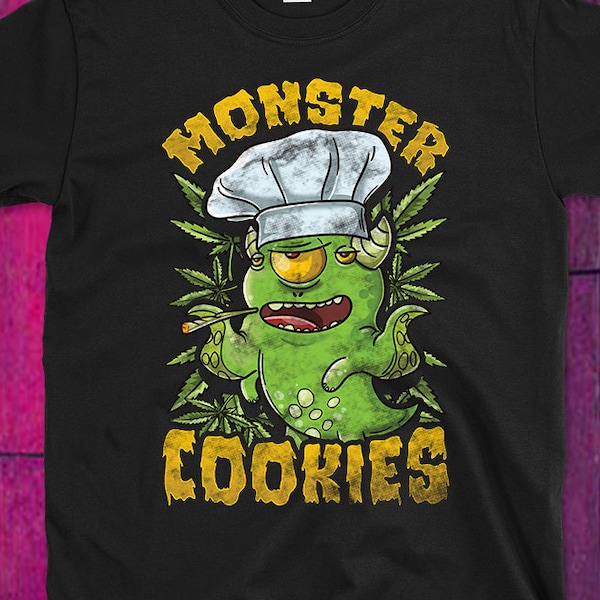 Weed Cookie Monster - Etsy