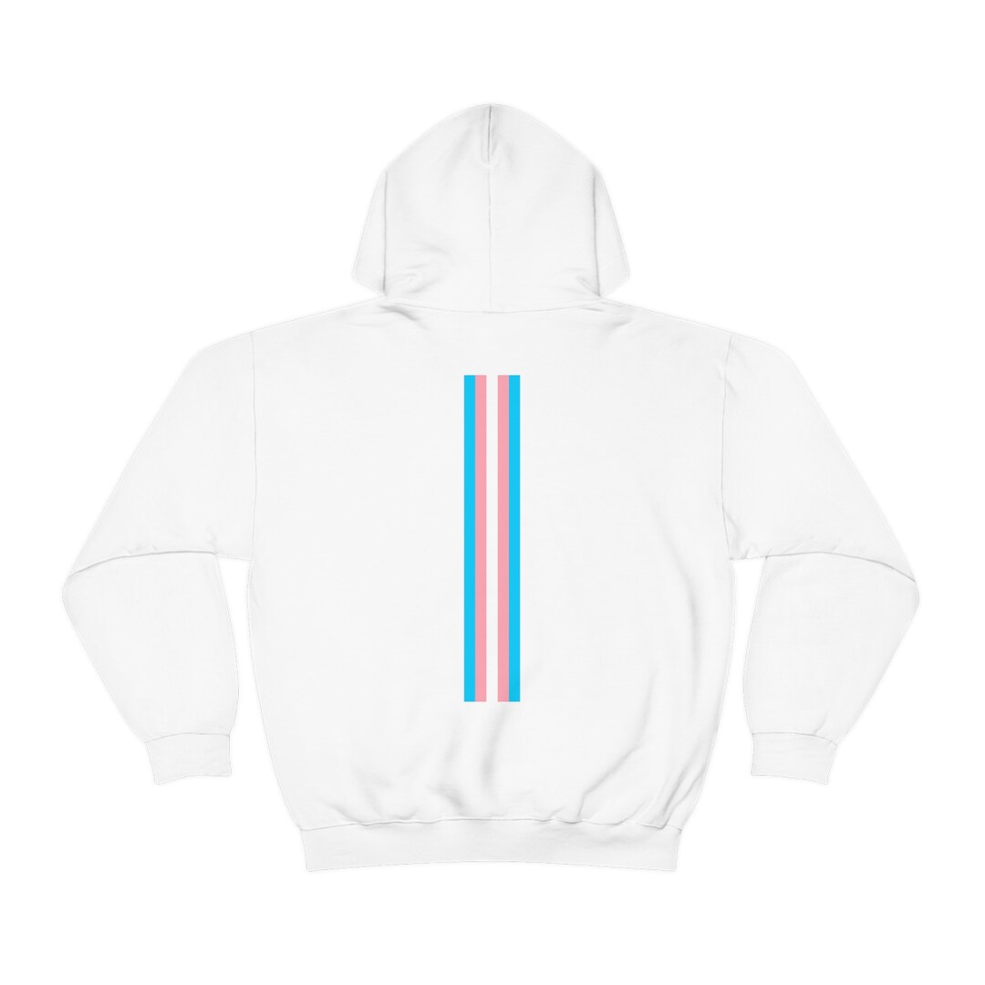 Trans Hooded Sweatshirt - Etsy