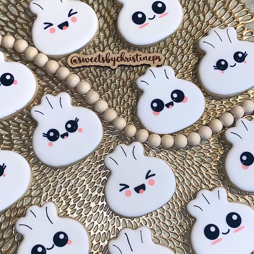 DUMPLING Cookies, Dim Sum Cookies, Bao Cookies - Etsy