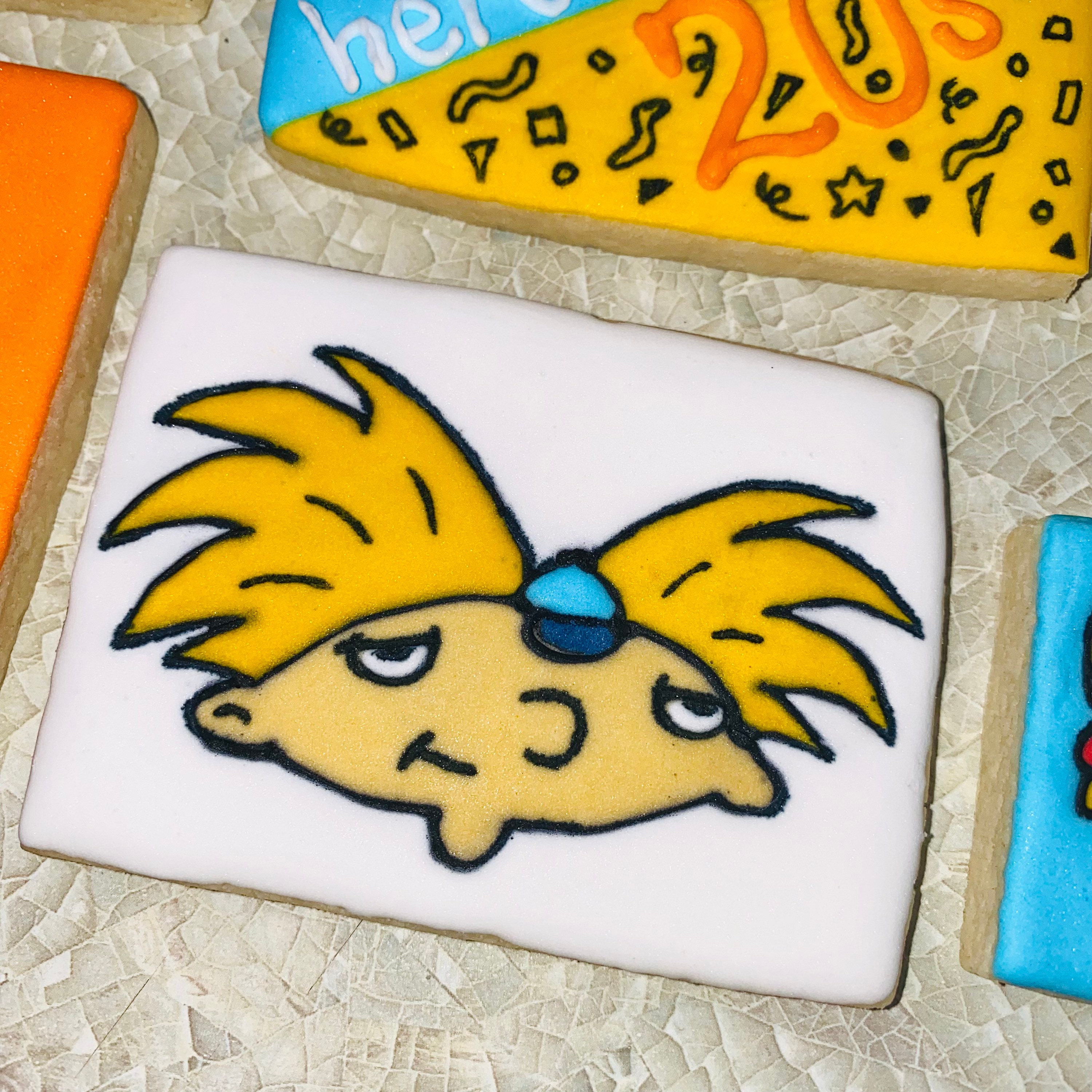 Nickelodeon/ 90s Themed Cookies - Etsy