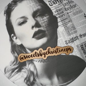 Taylor Swift Cake Topper Edible Image Sheet, Reputation Album - Etsy