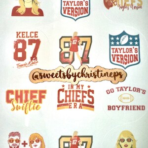 Taylor Swift Toppers, Travis Kelce Edible Image Sheet Super Bowl ...