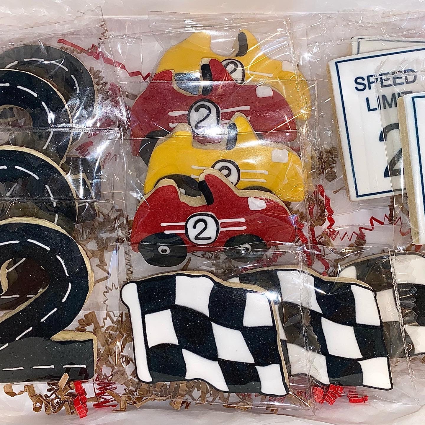 Race Car Cookie Set Choose Any Number Racecar Birthday - Etsy