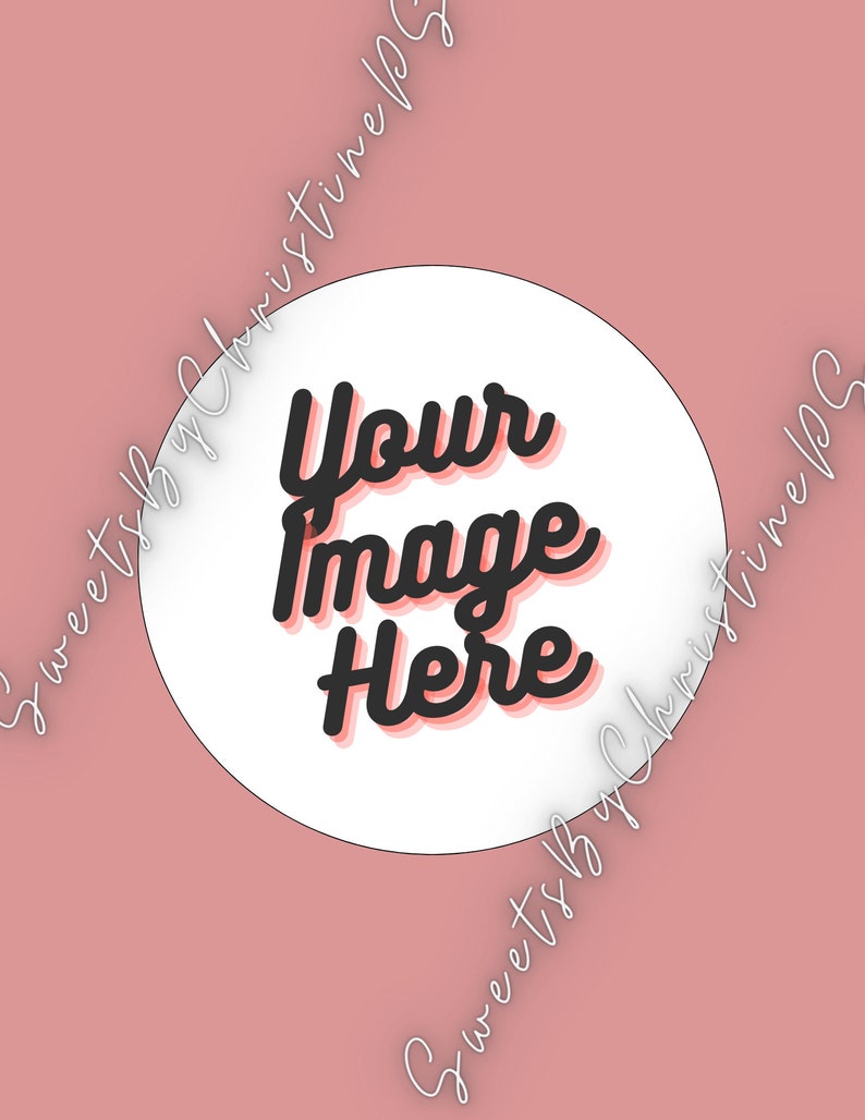 Custom Cake Topper Edible Image Sheet, Photo Cake Topper, Logo Cake ...