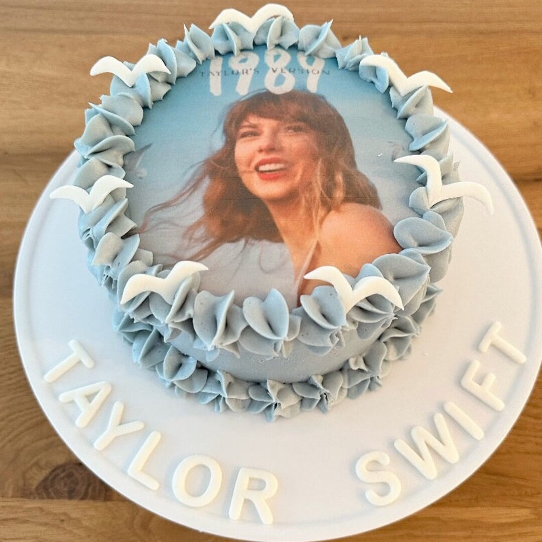 Taylor Swift Cake Topper Edible Image Sheet, Taylor Swift 1989, Taylor ...