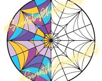 Wednesday Addams Stained Glass - Etsy