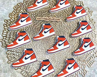 Jordan 1 Sneaker Cookies Sneaker Cookies Jordan Cookies Custom Cookies ...