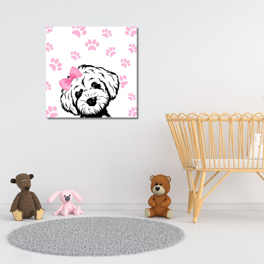 Goldendoodle Canvas Wall Art Goldendoodle Lover Gifts - Etsy
