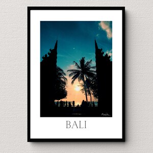 Bali Travel Poster | Bali Photography Poster Print - Etsy