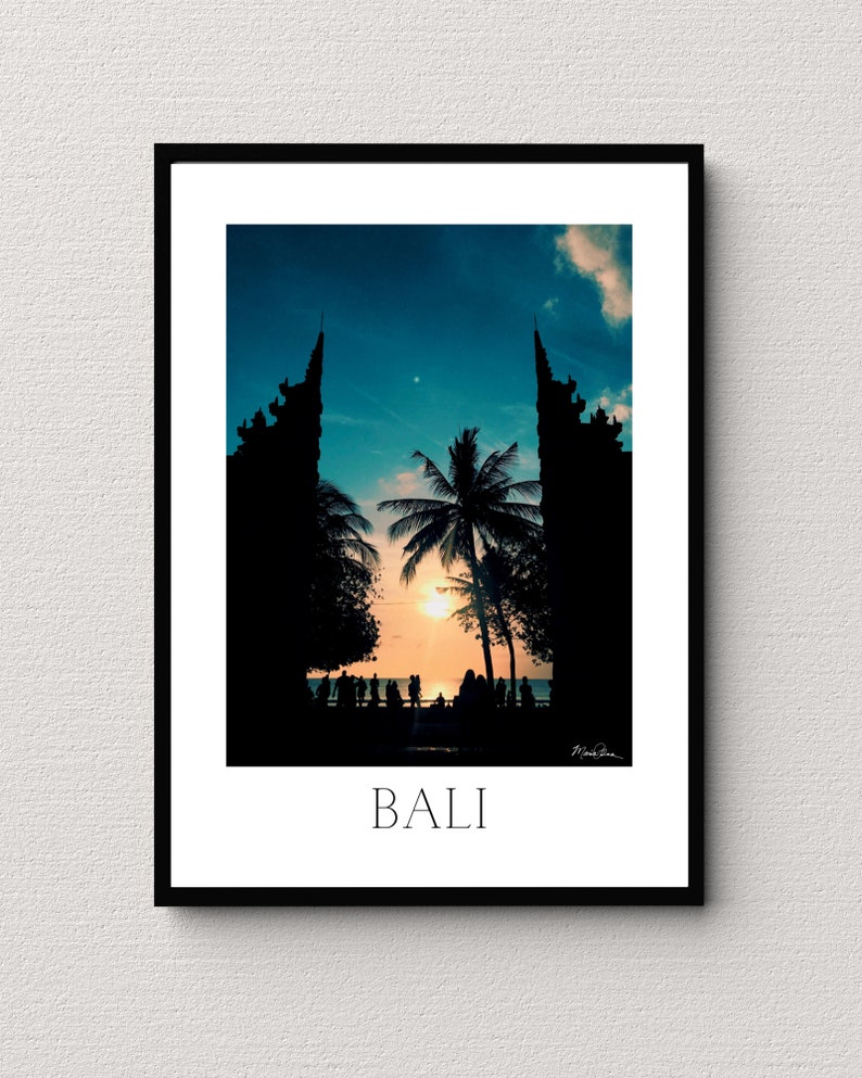 Bali Travel Poster | Bali Photography Poster Print - Etsy